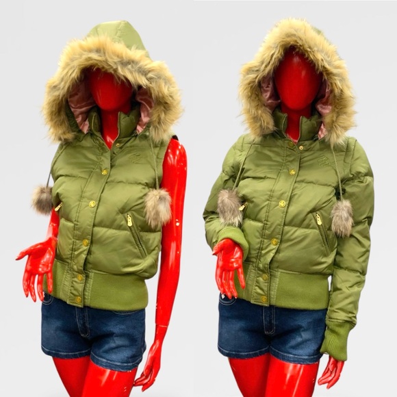 Rocawear | Jackets & Coats | Womens Rocawear Avocado Sleeveless Faux ...